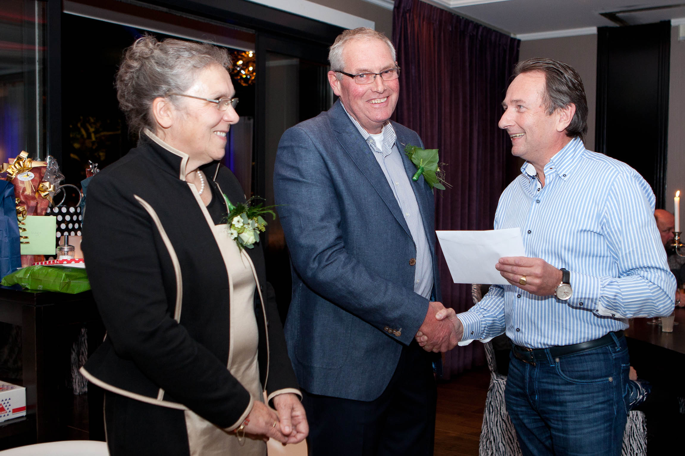 Jubilarissen en VUT-ter Van Werven in het zonnetje gezet
