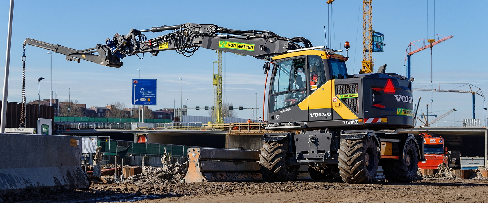Machinist mobiele kraan grondverzet